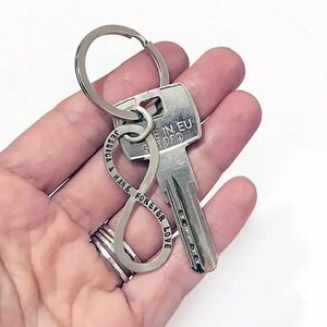 Infinity Symbol Keychain - Male Birthday Gift - Personalized Couples ...