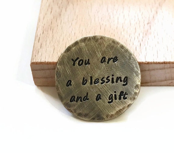 You are A Blessing Mens Personalized Gift Custom Pocket | Etsy