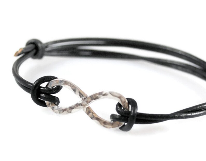 Sterling Silver Infinity Bracelet Silver Infinity Couples | Etsy