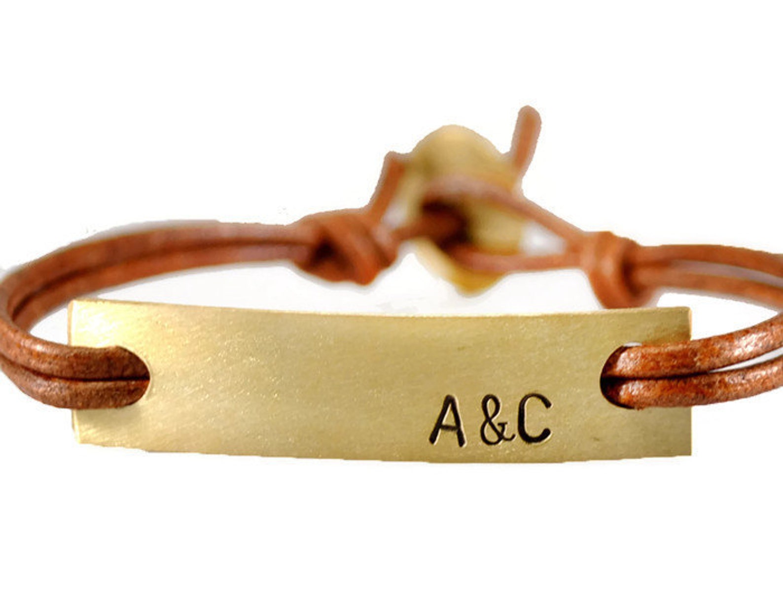 Personalized Mens Bracelet. Custom Bracelet. Leather Bracelet. | Etsy