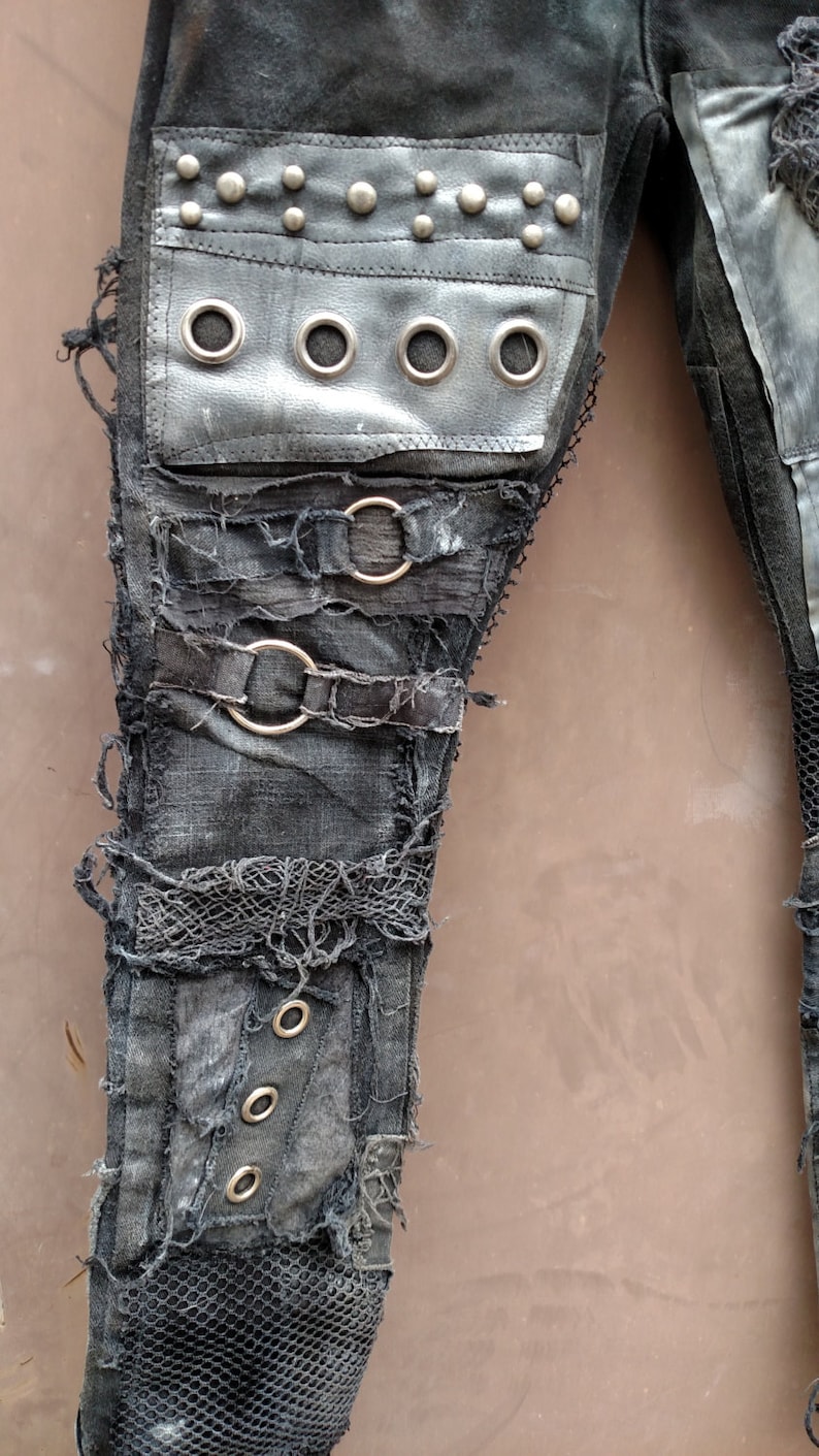 Mad Max Skinny Fit Post Apocalyptic Doomsday Jeans - Etsy