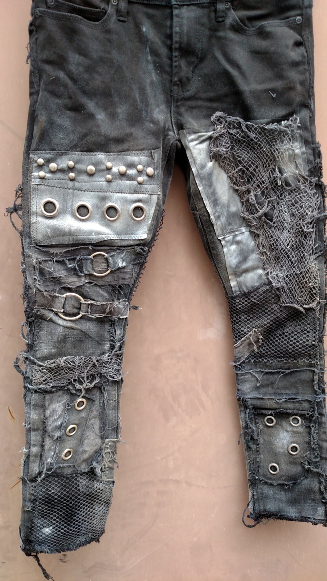 Mad Max Skinny Fit Post Apocalyptic Doomsday Jeans - Etsy