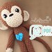PATRÓN/PATTERN: Monkey Amigurumi Mono Monito crochet English | Etsy