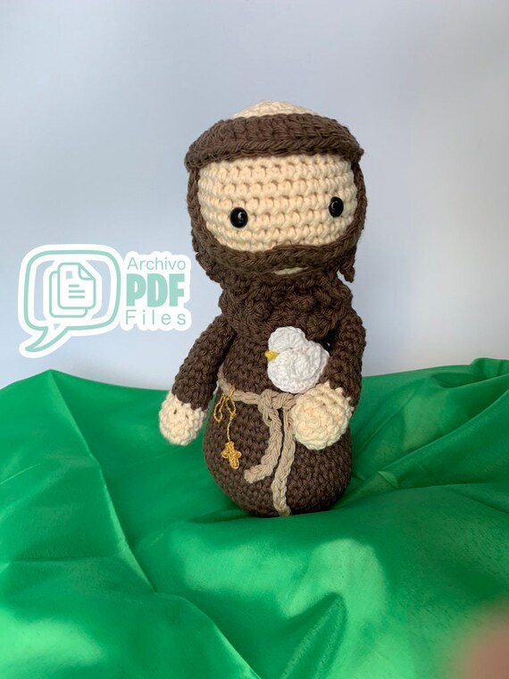 Pattern In English Francis Of Assisi EspaÑol Instrucciones Etsy