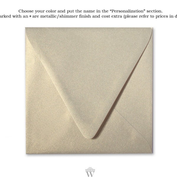 Square Invitation - Etsy