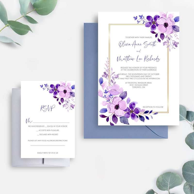 Periwinkle Wedding - Etsy