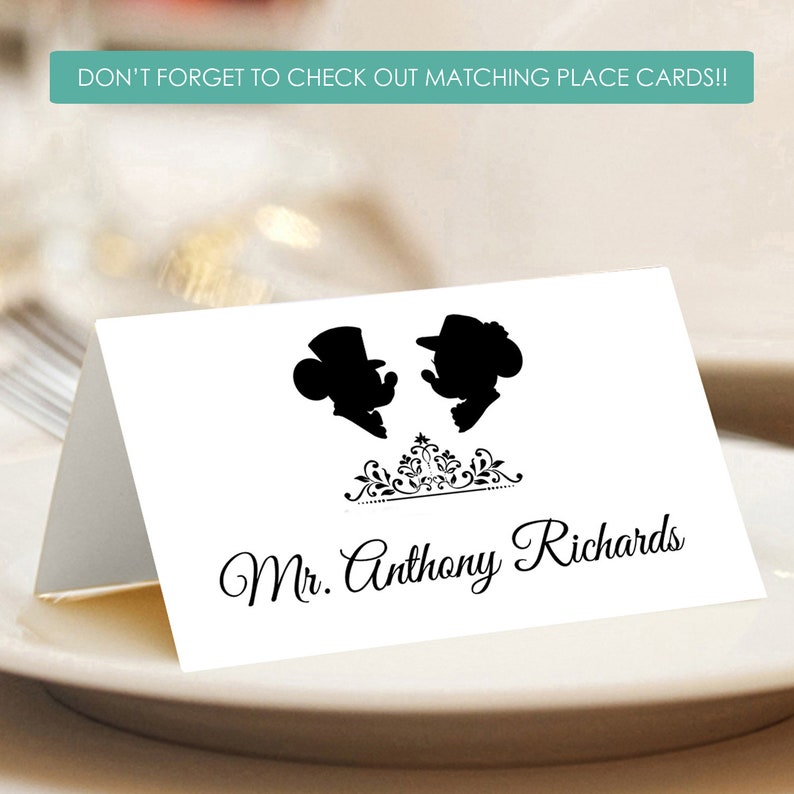 Disney Couple Table Numbers, Gold Wedding Table Numbers, Disney Wedding ...