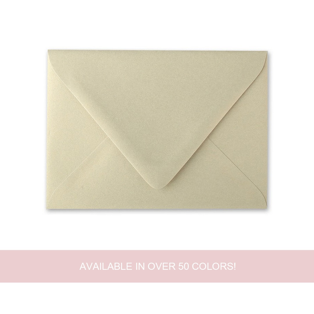 Invitation Envelopes, Large Outer A7 Plus Envelope, DIY Wedding ...
