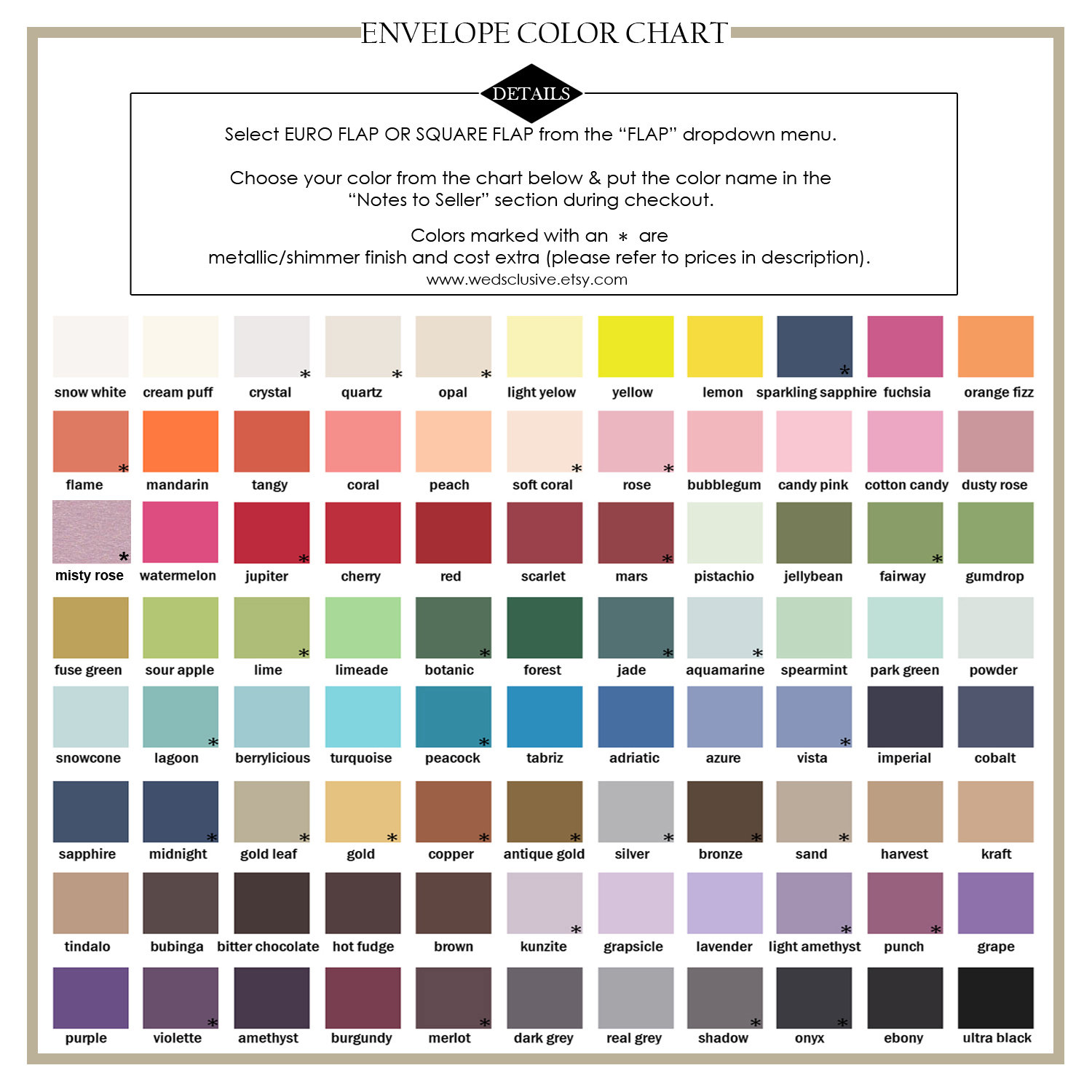 Wedding Invitation Envelopes DIY Wedding Invitations | Etsy