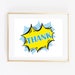Superhero Wedding Thank You Signs, Thank You Sign, Favor Sign, Wedding ...