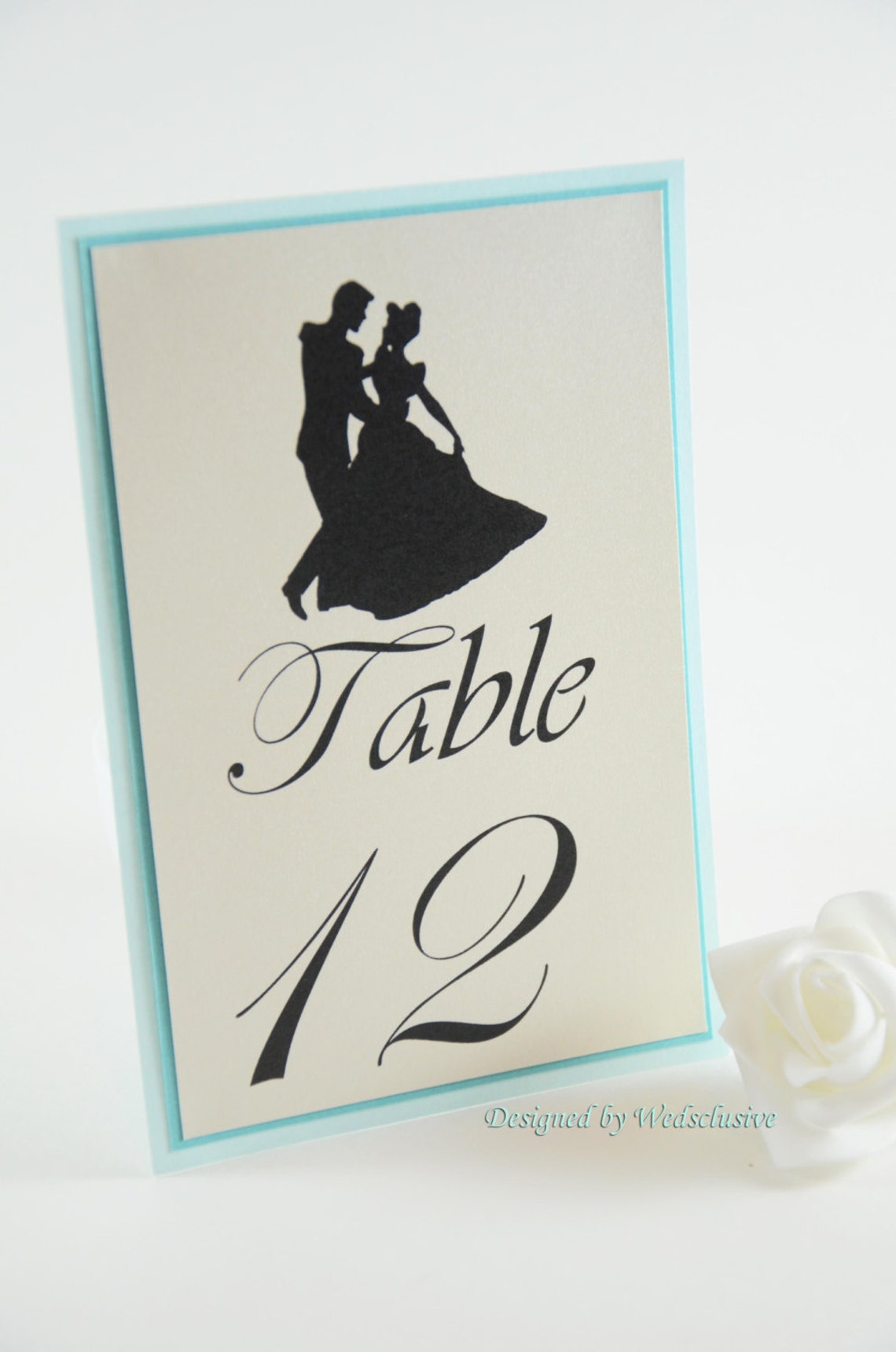 Cinderella Table Numbers Disney Theme Weddings Fairy Tale - Etsy