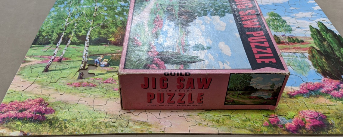 Jigsaw Puzzle Vintage 304 Pieces Whitman Guild Mid Century | Etsy