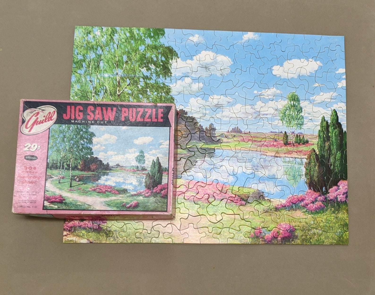 Jigsaw Puzzle Vintage 304 Pieces Whitman Guild Mid Century | Etsy