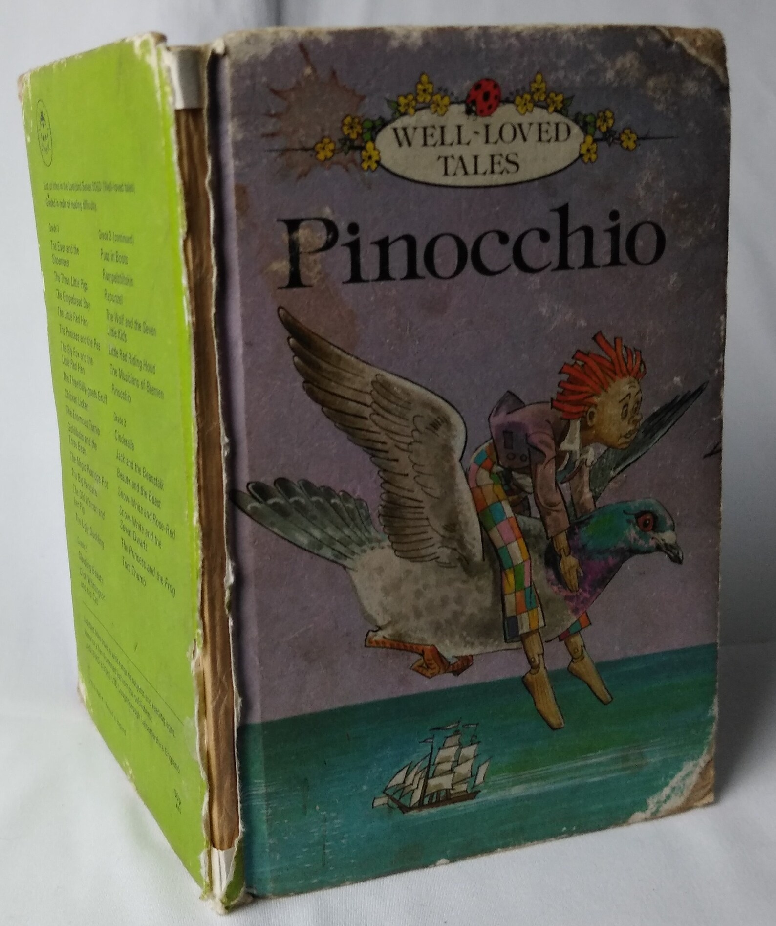 Pinocchio Vintage 1981 Ladybird Book Best Loved Tales England - Etsy
