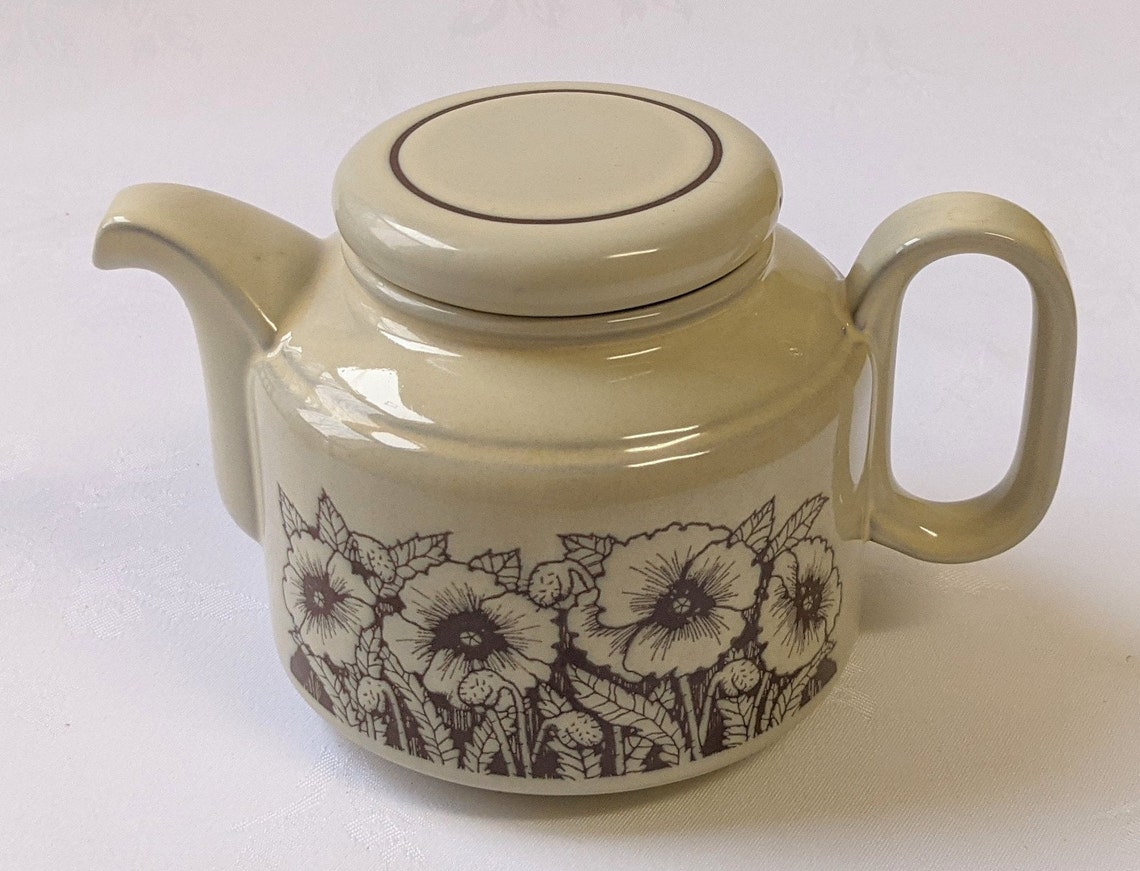 Teapot Hornsea Pottery Cornrose by Sara Vardy Vintage 1970s - Etsy