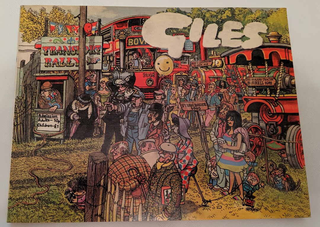 Vintage Giles Comic Strip Collection Sunday Daily Express Cartoons 34th ...