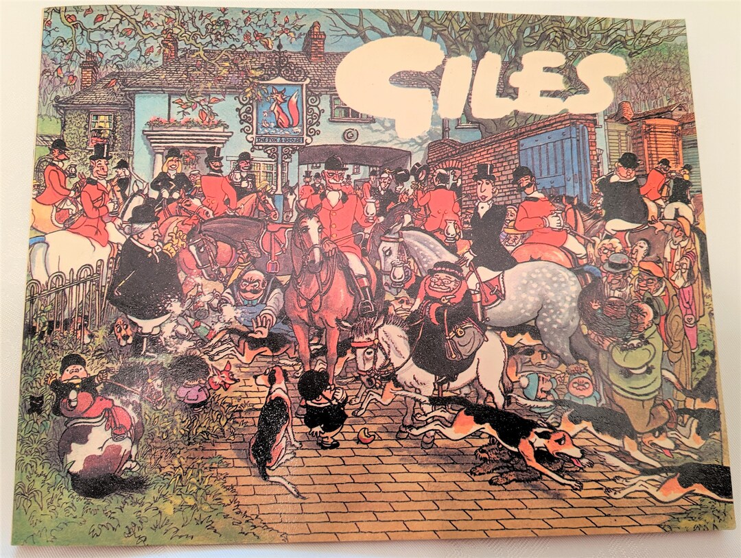 Vintage Giles Comic Strip Collection Sunday Daily Express - Etsy Canada