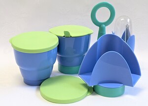 Tupperware Modular Shaker Spice Set With Carousel Set of 8/16 Pieces ...