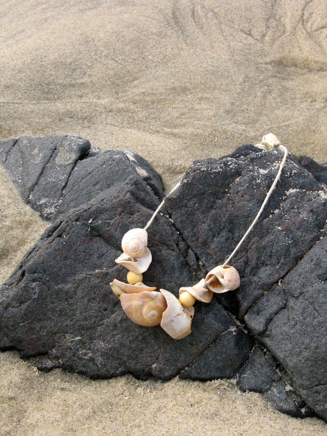 Snailshell Choker Necklace - Etsy