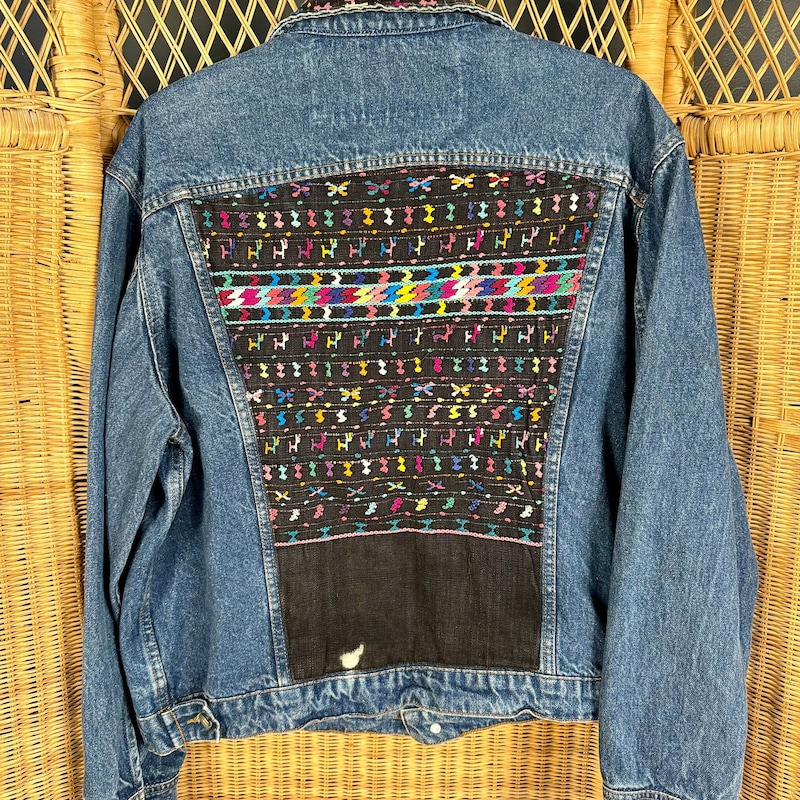 Hippie Jean Jacket - Etsy
