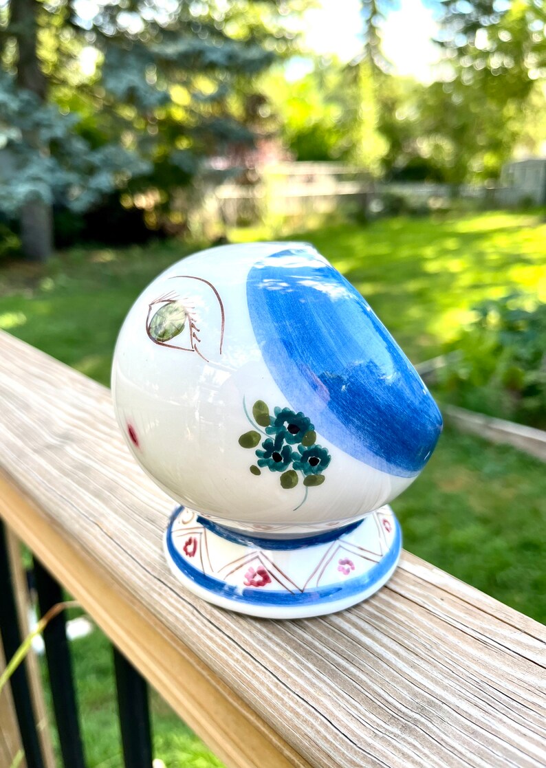 Midcentury Italian Ceramic String Holder Head - Etsy