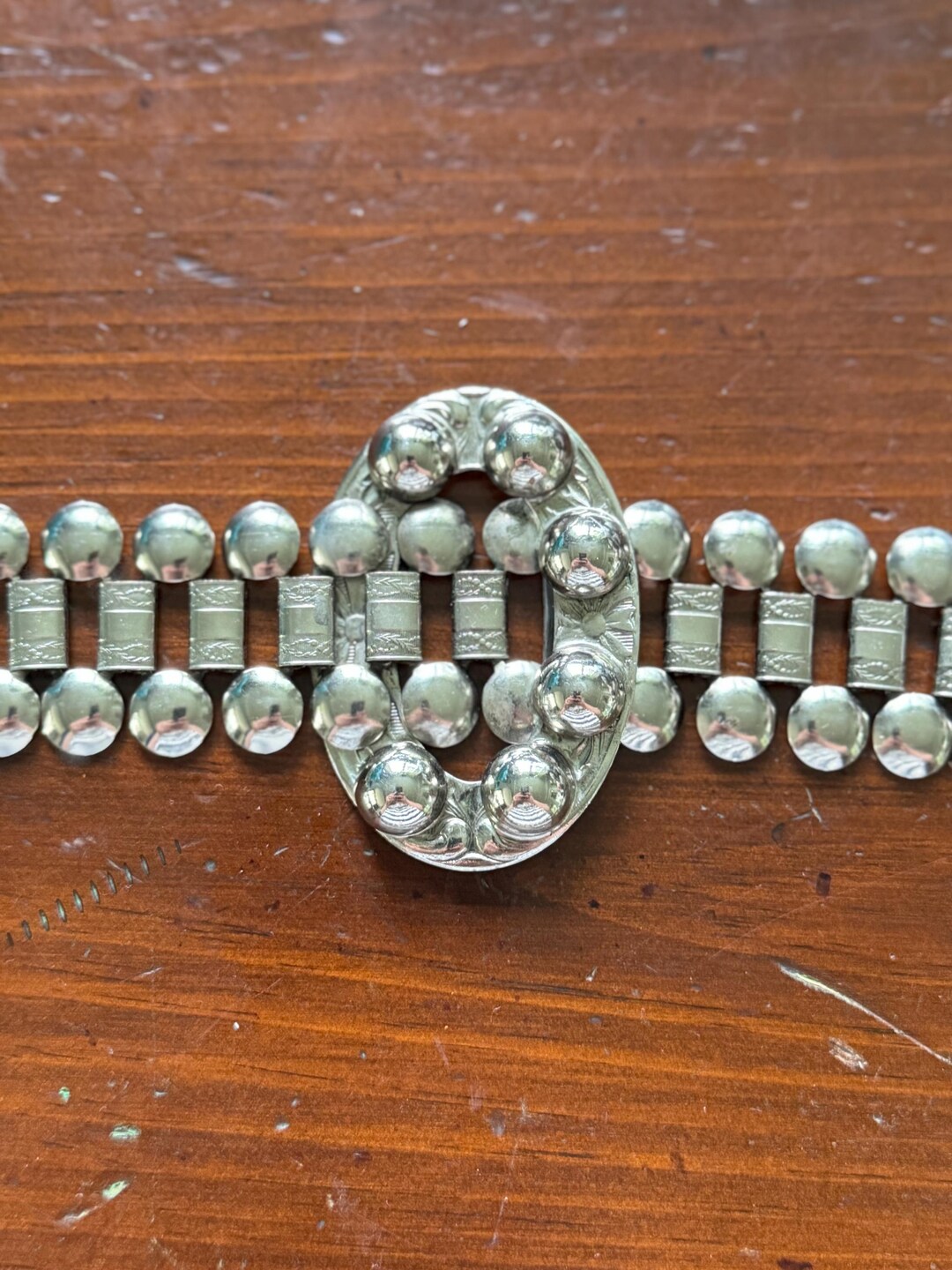 1960’s Victorian Revival Silver Metal Link Belt - Etsy