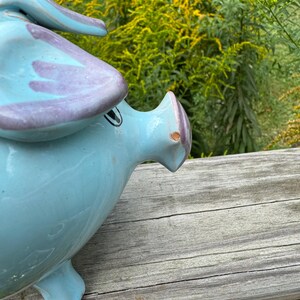 1960s Ceramic Piggy Bank Made in Italy W/ Plug - Etsy