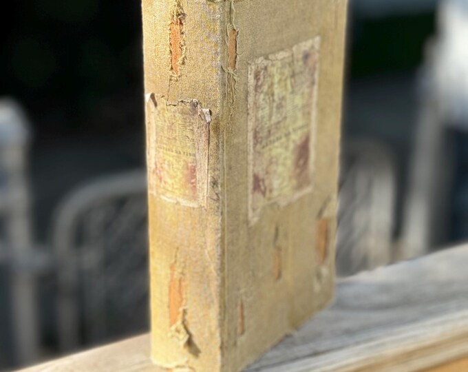 Vintage Wooden Stash Box Book Handmade - Etsy