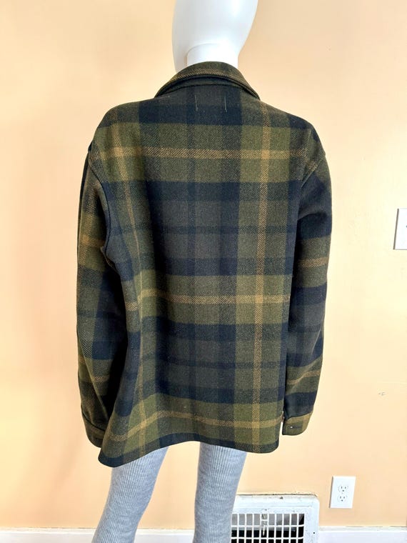 1960’s Mens Original Pendleton Plaid Wool Jacket sz M - Gem