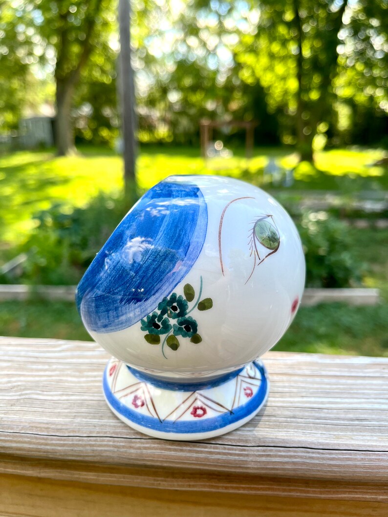 Midcentury Italian Ceramic String Holder Head - Etsy