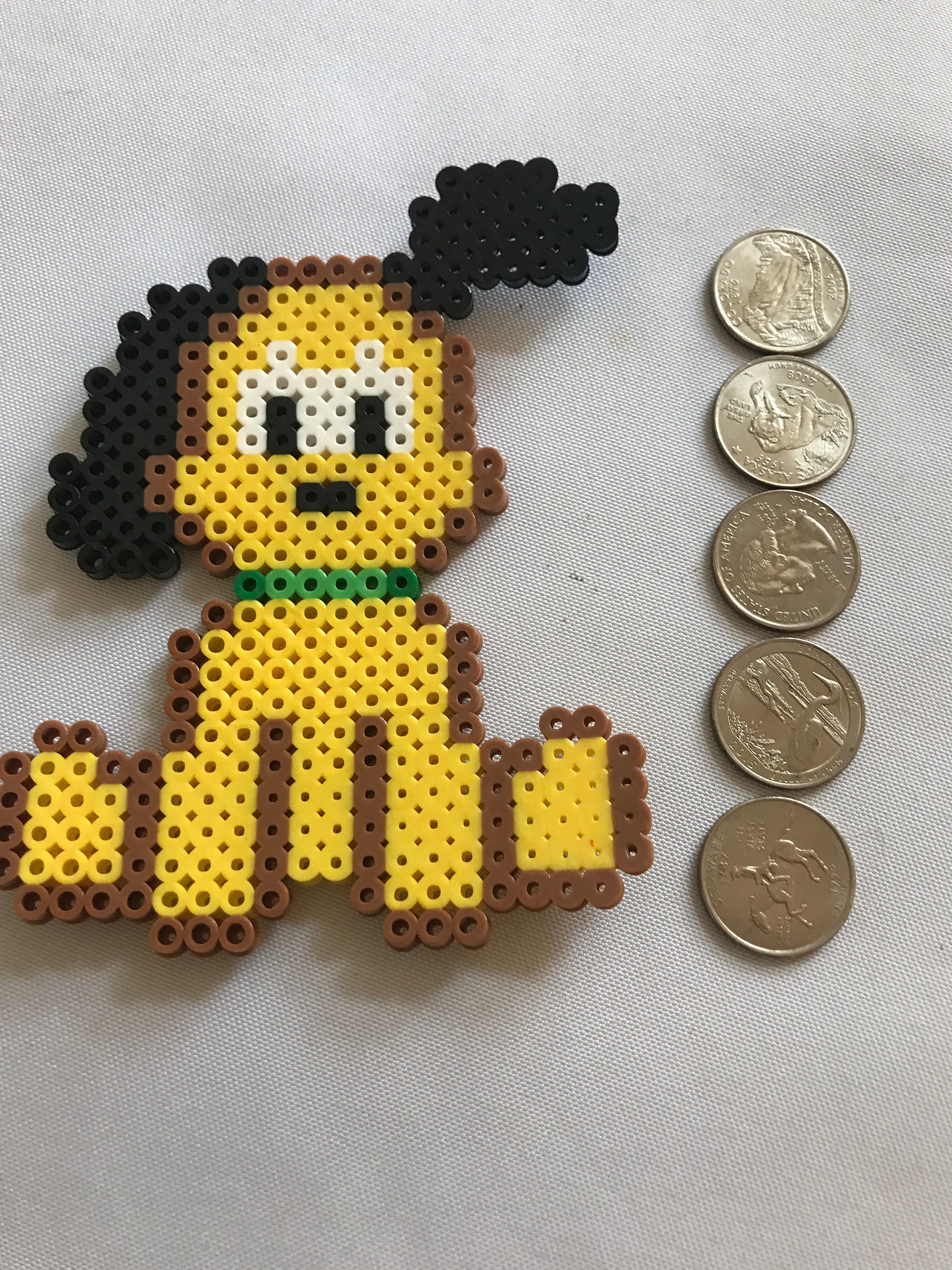 Pluto Disney Dog Figure-perler Bead - Etsy
