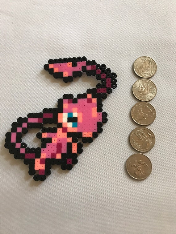 Mew Perler Bead Pokemon | Etsy