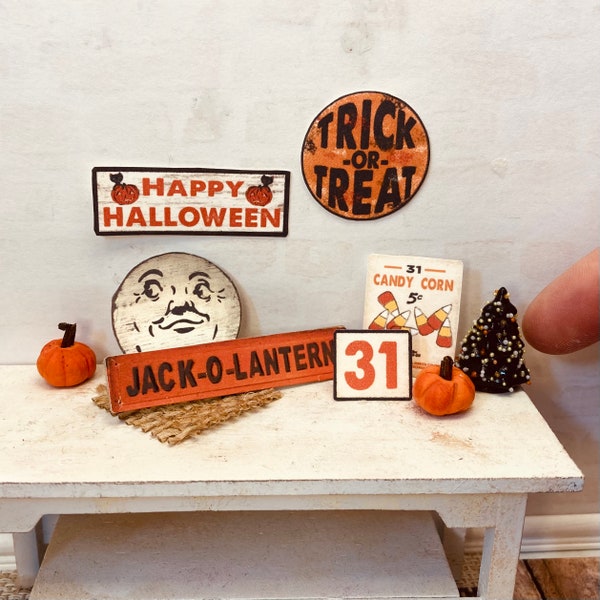 Printable Miniature Signs - Etsy