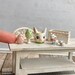 Dollhouse Miniature Lattice Crate Decor Easter or Spring Time ...