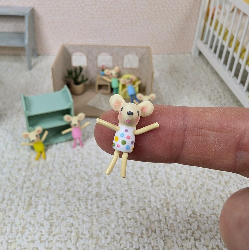 Tiny Baby Mouse Doll - Etsy