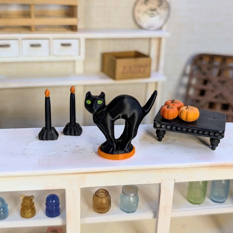 Black Scary Figure - Etsy