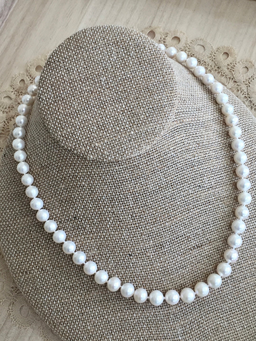 Round Cultured Freshwater Pearls Single Strand-choose Length - Etsy