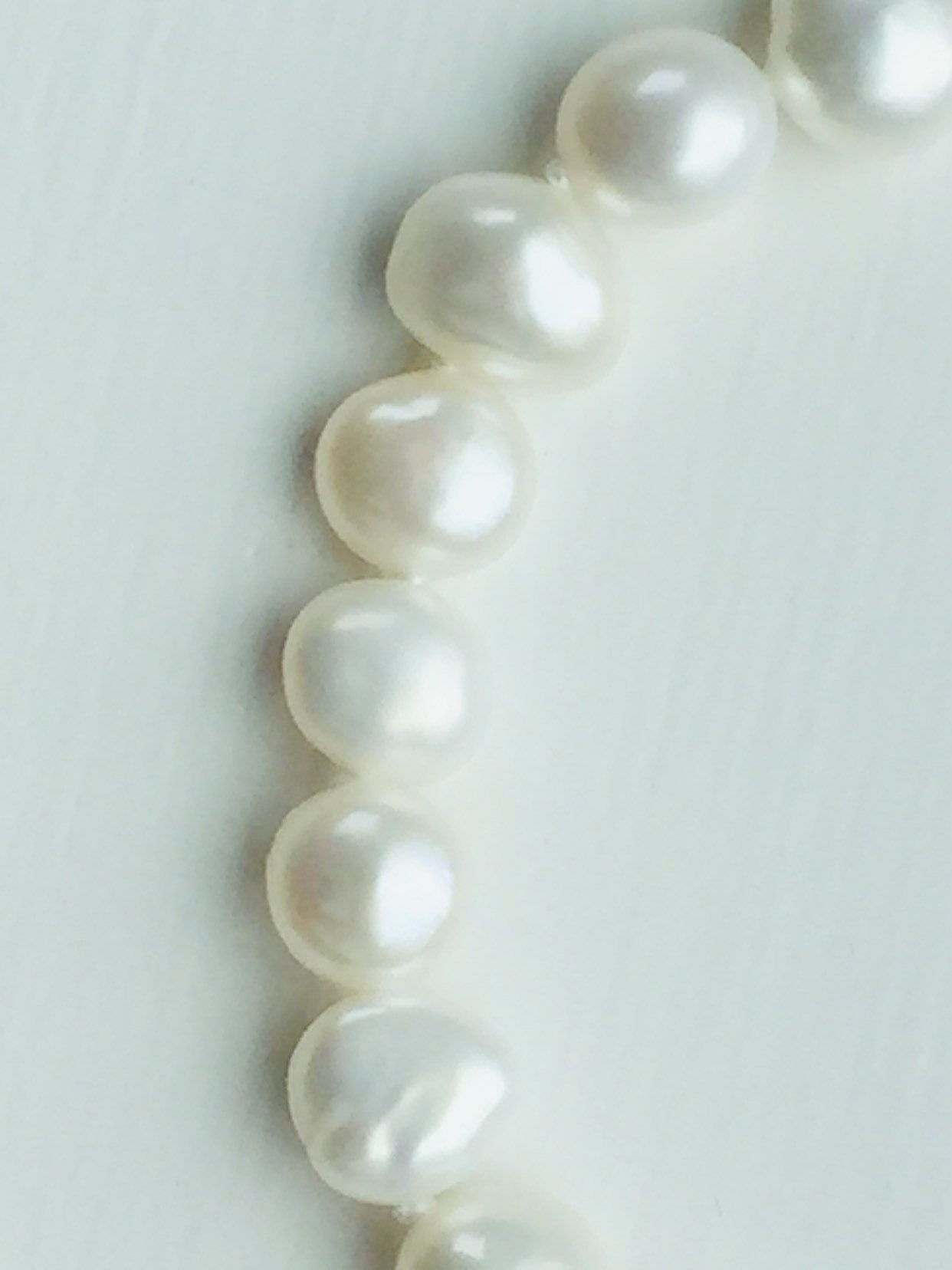 Baroque Pearl Bracelet Single Strand - Etsy