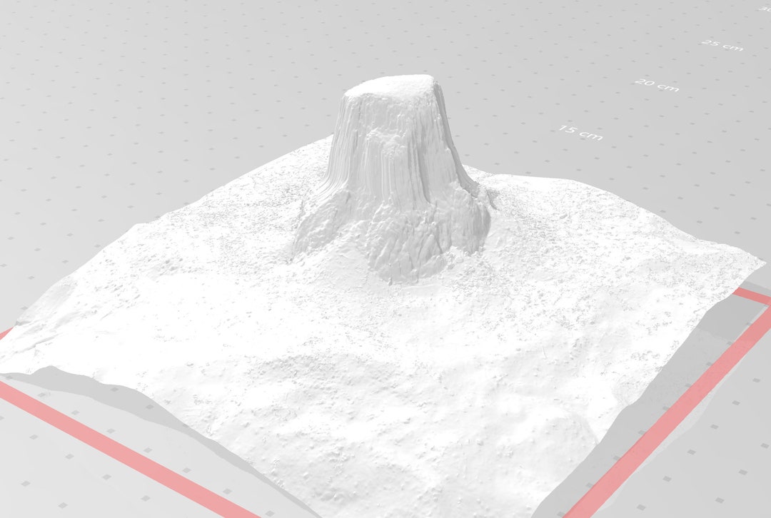 Devil's Tower 3D Model (STL Format) - Etsy