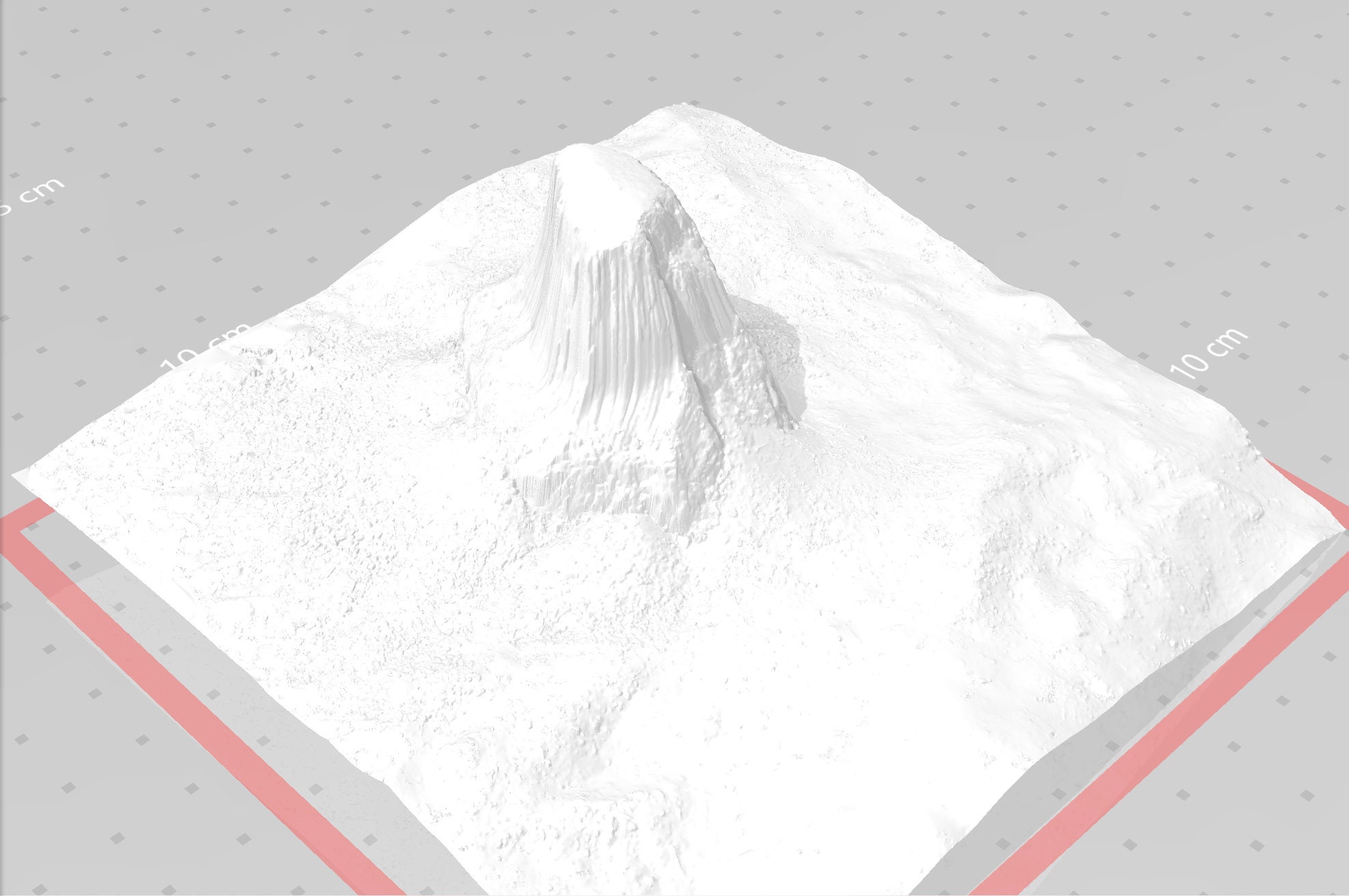 Devil's Tower 3D Model (STL Format) - Etsy