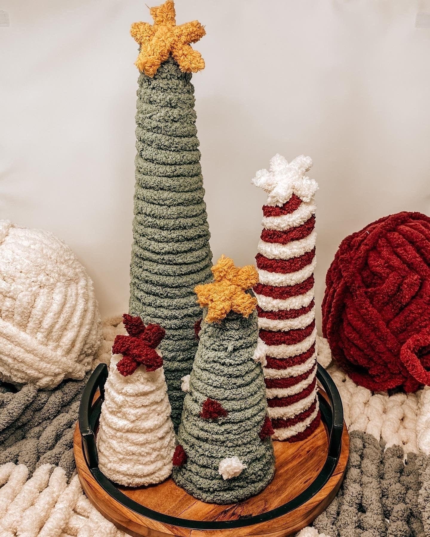 Chunky Knit Tree - Etsy
