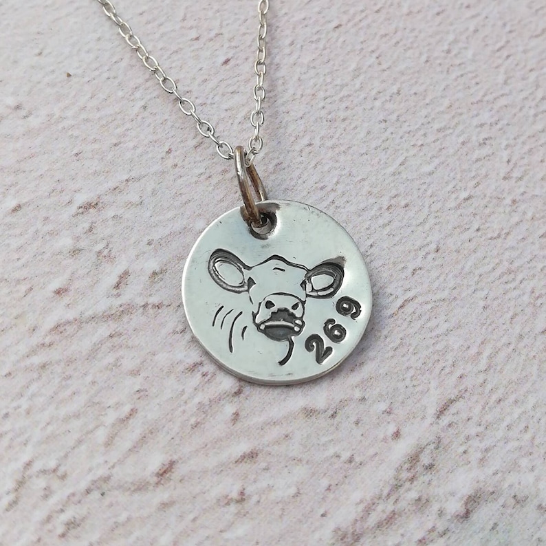 Vegan 269 Cow/calf Necklace | Etsy