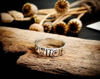 Witch Ring Black | Etsy