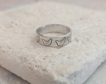 Chicken Wedding Ring - Etsy