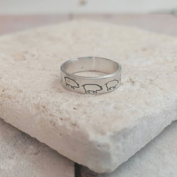 Pig Ring - Etsy