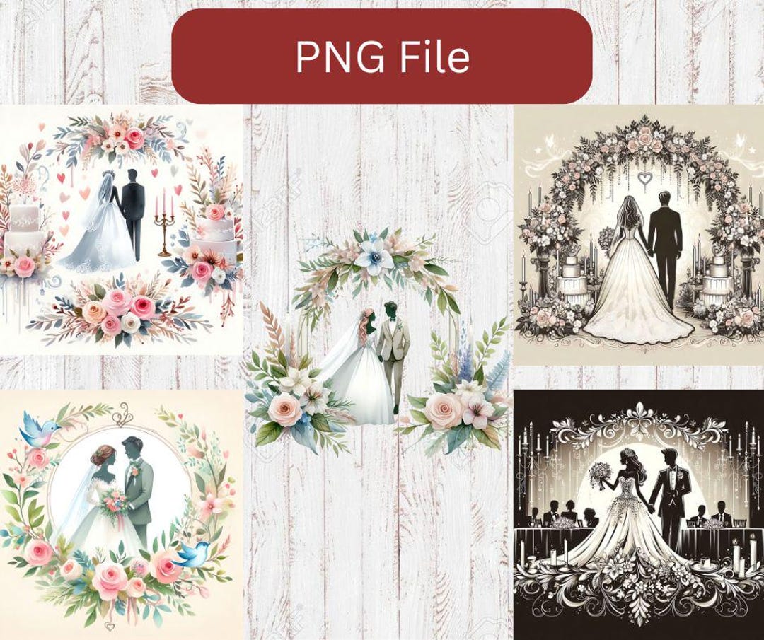 Wedding or Anniversary PNG Sublimation Design File Gift Idea - Etsy