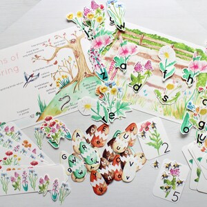 Spring Early Years Activity Bundle Phonics & Maths - Etsy