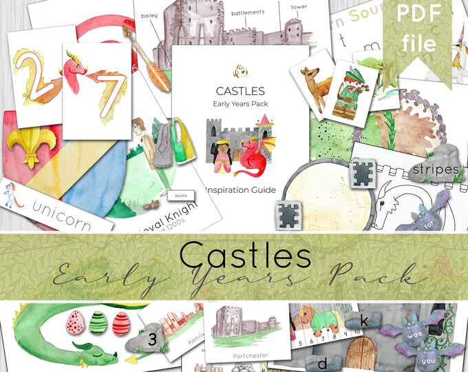 Castle Early Years Complete Curriculum Unit | Preschool | Instant ...