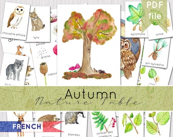 French Autumn Poster - Etsy