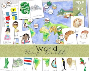 Geography Lapbook Teach Maps & Globes Geography Reading - Etsy Canada